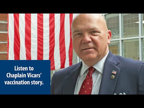 James H. Quillen VAMC COVID 19 Vaccine Stories: Chaplain Ronald Vicars