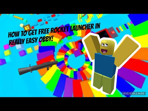 How To Get A Free Rocket Launcher In Really Easy Obby!