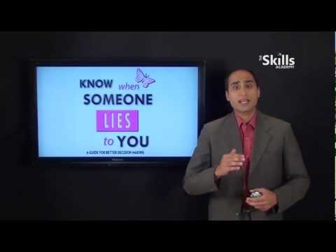 Know When Someone Lies to You