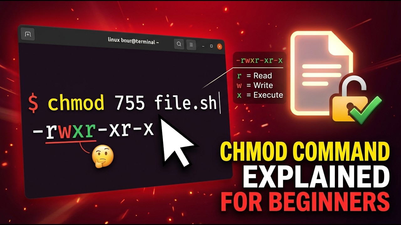 Linux chmod Command Explained for Beginners