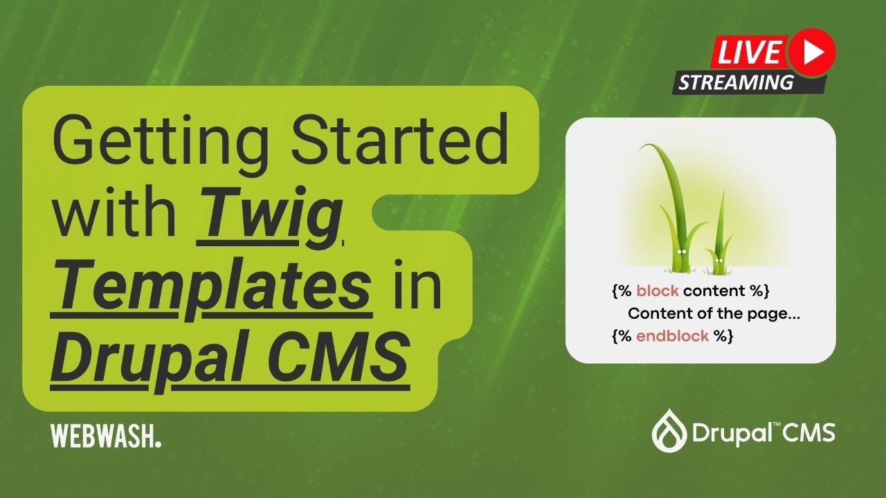 Getting Started with Twig Templates in Drupal CMS