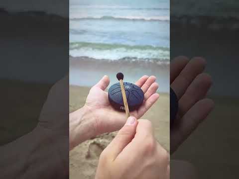 Pocket Steel Tongue Drum Beach Sounds - by Francesco Fasanaro