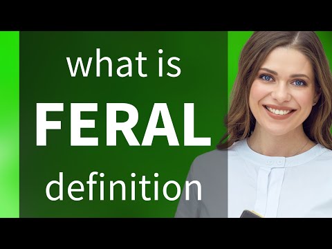 Feral | FERAL meaning