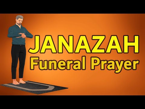 How to pray Janazah prayer (Funeral) for Beginners - with Subtitle