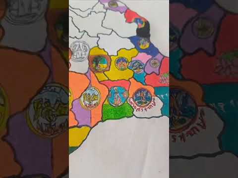 Thailand Map - Part 19 #thailand #flagdrawing #thai #map #mapdrawing