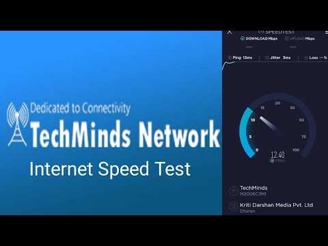 Tech Minds Isp 35 Mbps Internet speed Test ? # internet speed