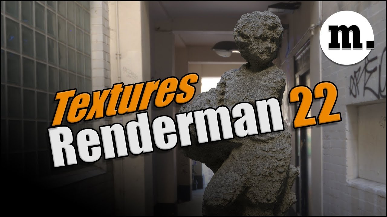 Renderman 22 tutorial | Apply texture textures in Renderman