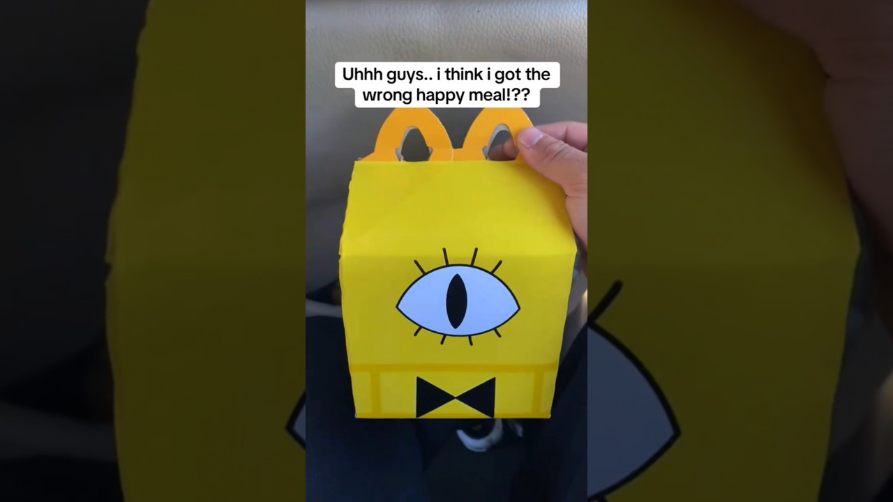 Bill cipher happy meal?#billcipher #gravityfalls ##dipperpines #mabelpines #gravityfallsedit #viral