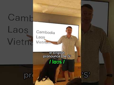 Fixing Vinglish 🇬🇧 "LAOS"