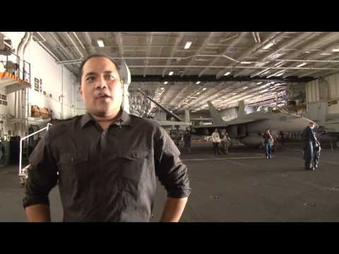 Visitors experience USS John C. Stennis