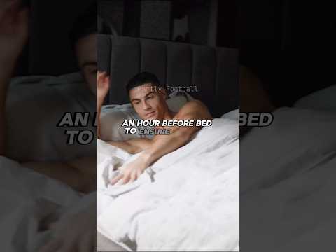 Cristiano Ronaldo's Incredible Sleep Routine