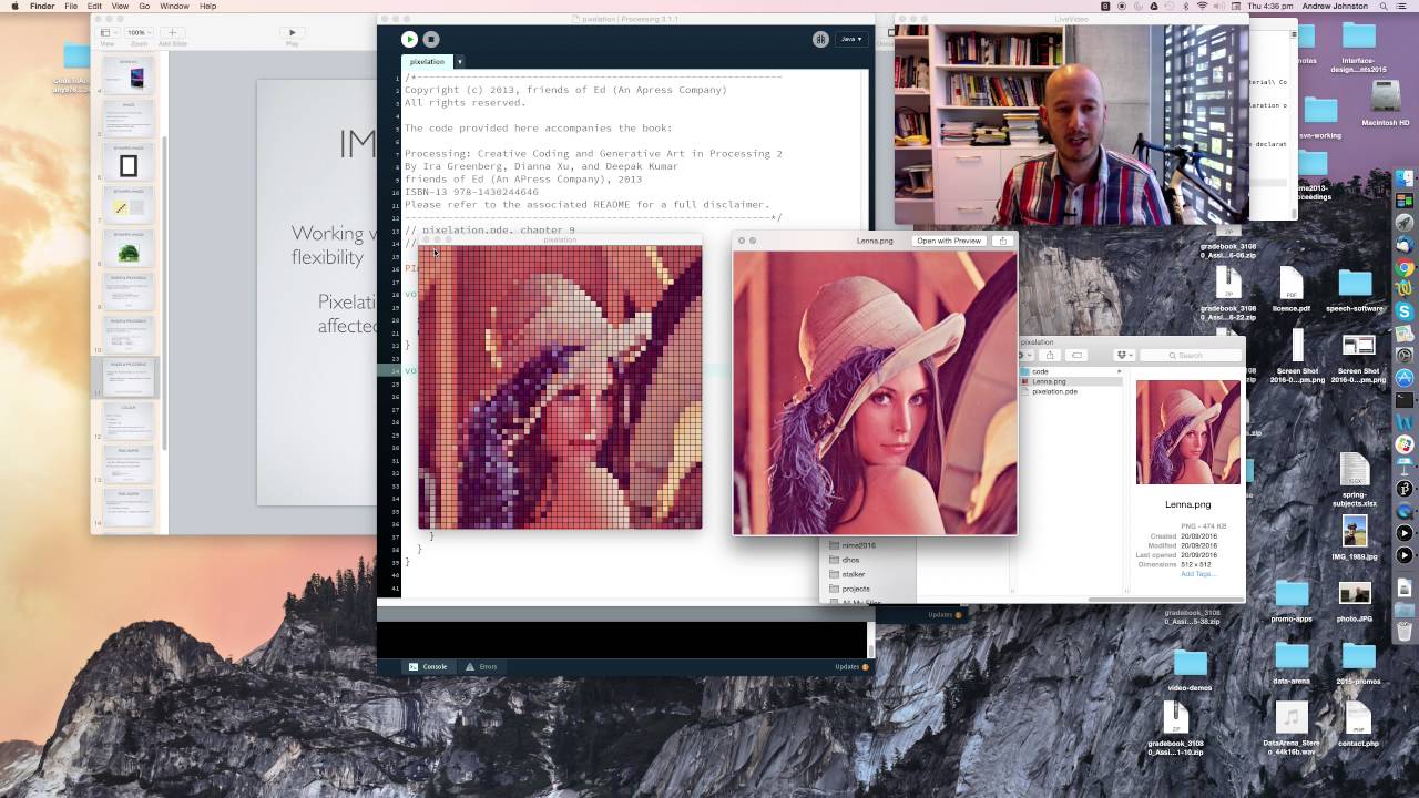 Processing & Images Part 2: Drawing and Manipulating Images