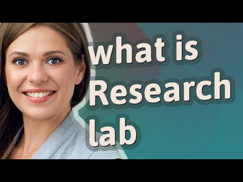 Research lab | meaning of Research lab