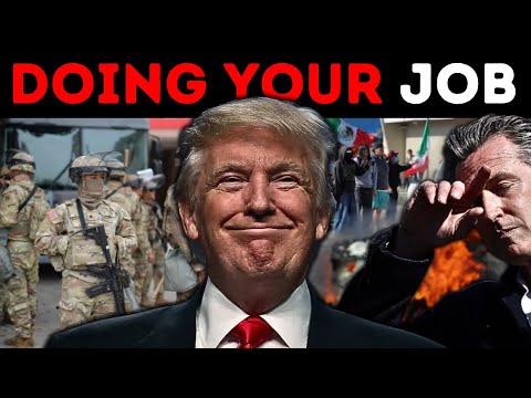 Trump Sending Marines to California as Newsom REFUSES to Help LA
