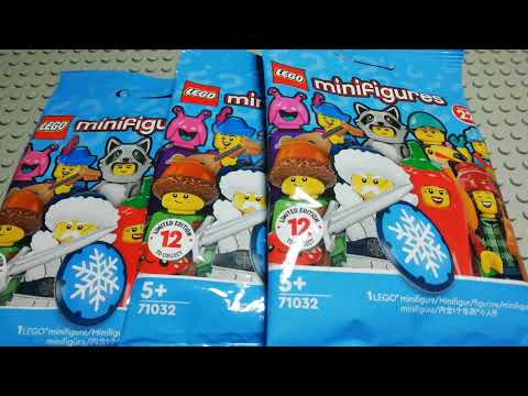 Open 3 Lego minifigures series 22 packs!