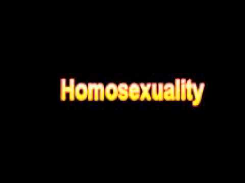 What Is The Definition Of Homosexuality - Medical Dictionary Free Online Terms