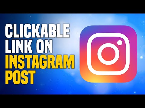 How To Add Clickable Link On Instagram Post (EASY!)