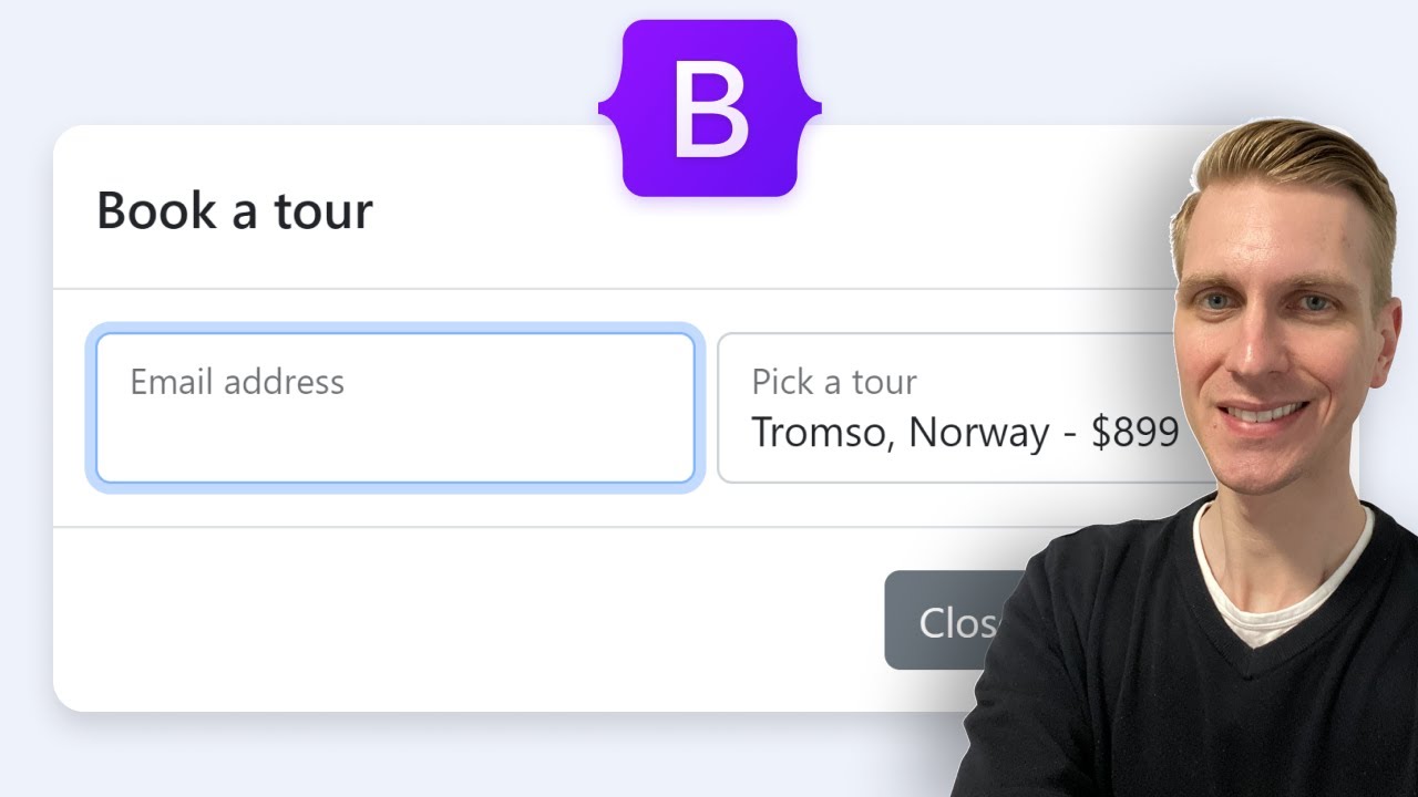 Show Modal on Page Load Bootstrap 5