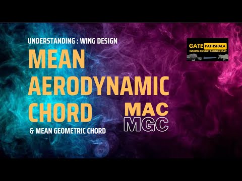 Lec-04: Wing Design of an Aircraft - Mean Aerodynamic Chord (MAC) & Mean Geometric Chord (MGC)