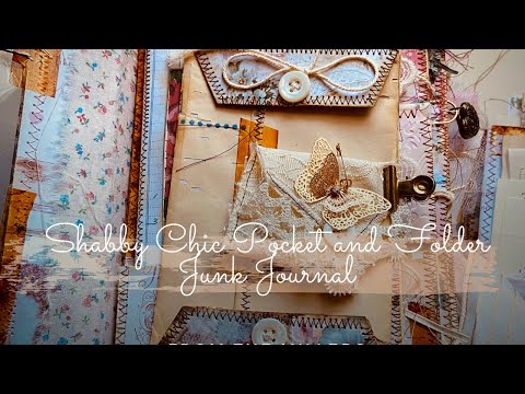 Shabby Chic Pocket and Folder Junk Journal