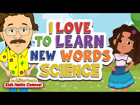 I Love To Learn New Words in Spanish | Science Words In English and In Spanish! | Jack Hartmann