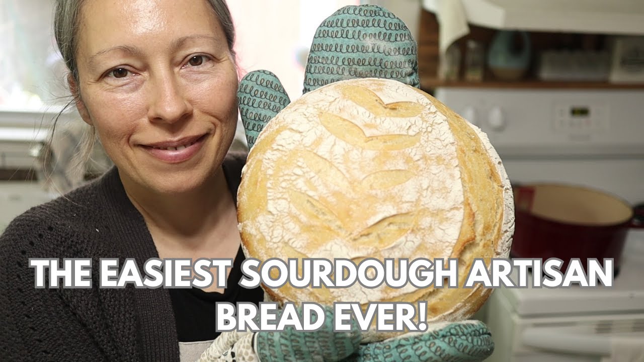 The Easiest Sourdough Artisan Bread EVER!