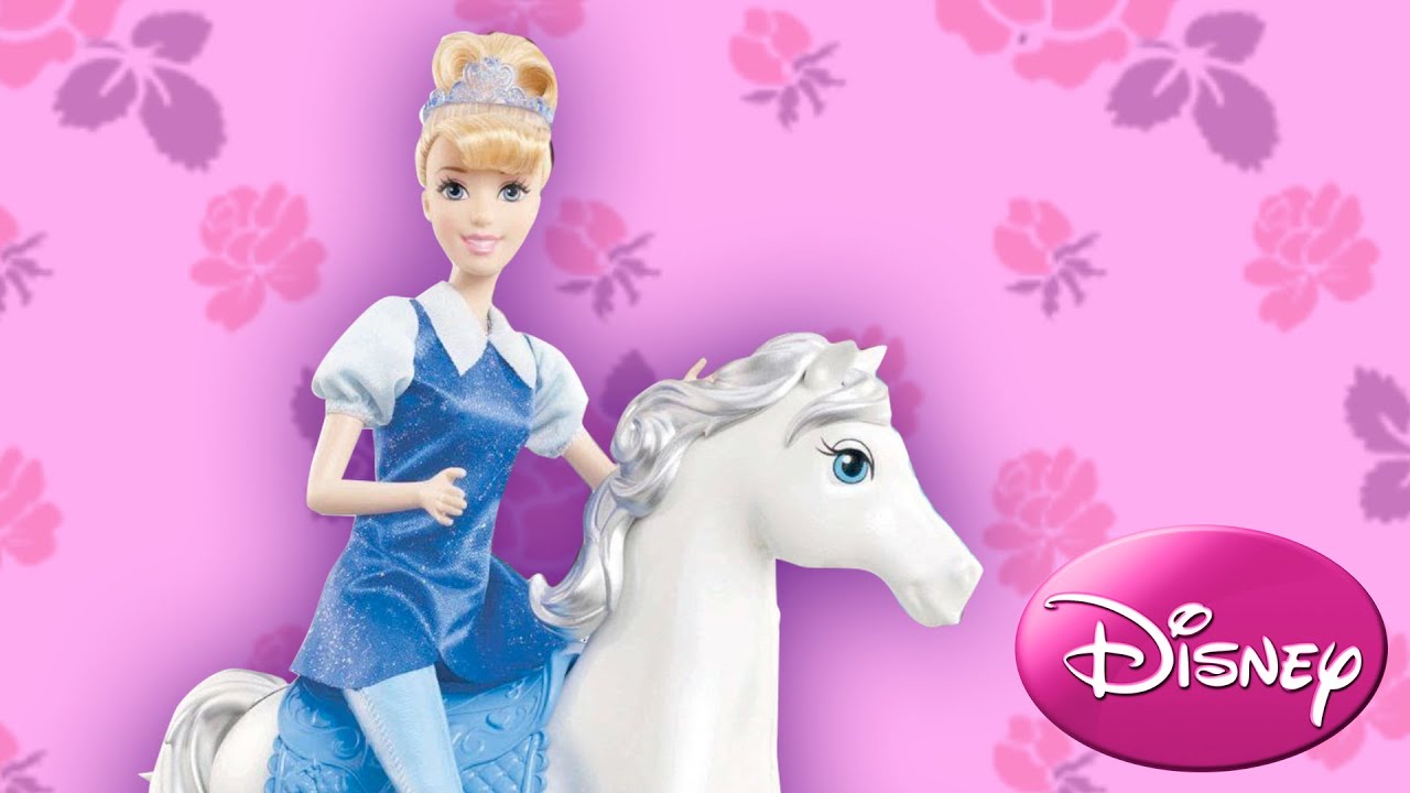 Cinderella Dolls Playset From Disney - 4 Dolls, Cart & Horse!