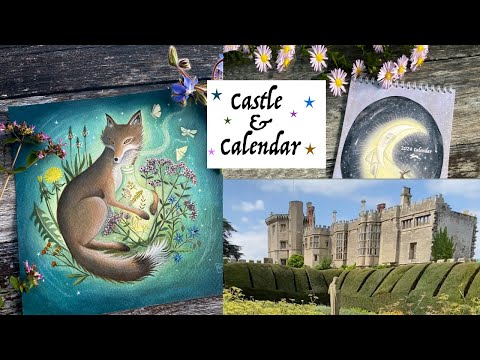 Castle and Calendar. Artist life/ Peaceful September/ Countryside living