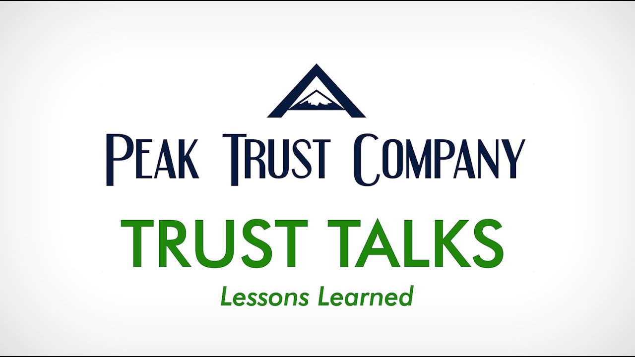 Trust Talks: Lessons Learned [Episode 16]