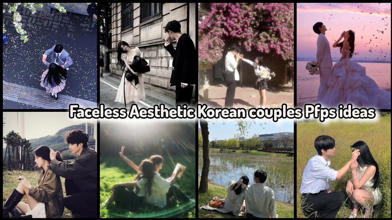 🎀😍aesthetic Korean couple dpz ideas ✨ hidden face insta pfp whatsapp dpz ideas 🌸 cute couple pics🌸
