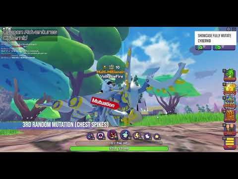 Showcase NEW Cybernid Dragon with LASER element from 2023 Galaxy Event | Dragon Adventures Roblox