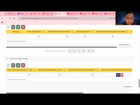 Tutorial Pelaporan SPT Tahunan PPh Orang Pribadi karyawan (UAS PPHOP).