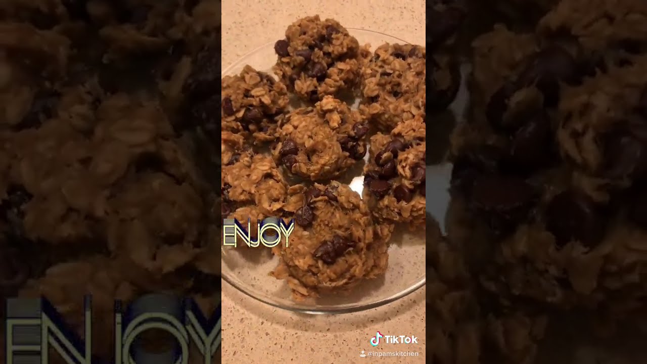 Peanut Butter Banana Chocolate Chip Cookies