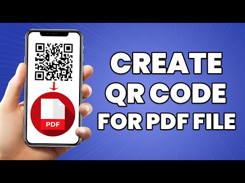 How To Create QR Code For PDF File