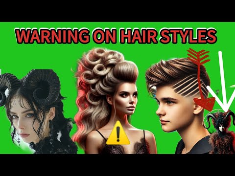 Popular Hairstyles with their deeper biblical meaning in spiritual world. Avoid them and Don't copy.