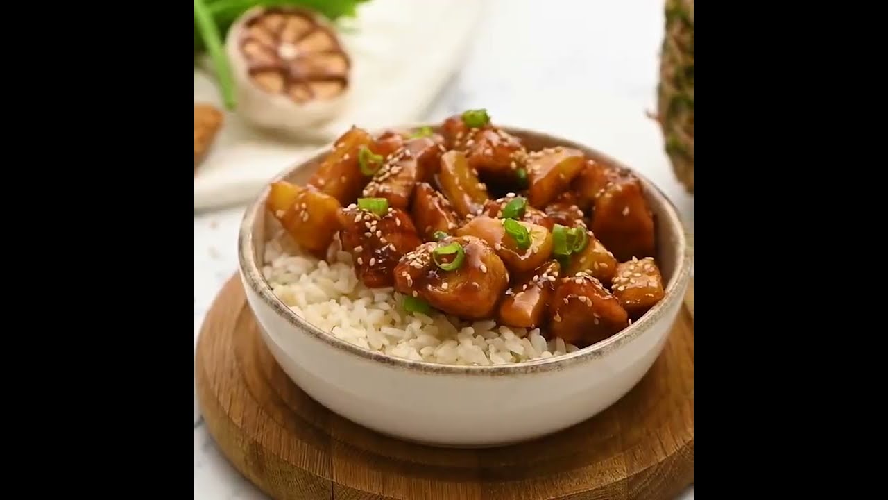 Glazed Pineapple Chicken