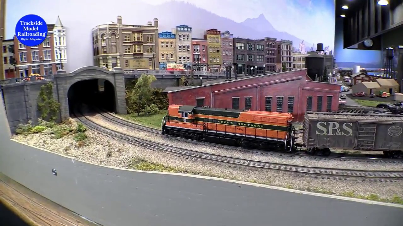 Port Columbia and Eastern Model Railroad in HO Scale featured in Trackside and on DVD