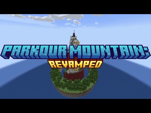 Parkour Mountain Minecraft Map