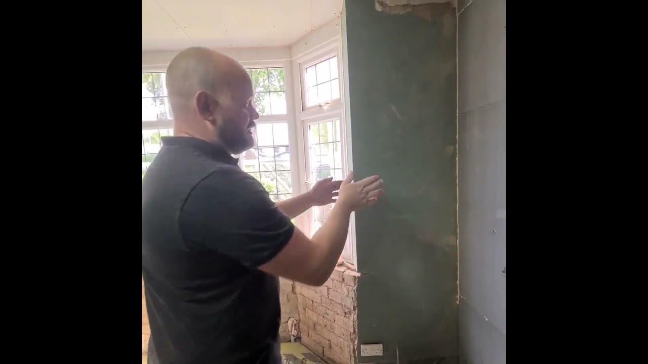 Installing THIN wall insulation Nuneaton Warwickshire