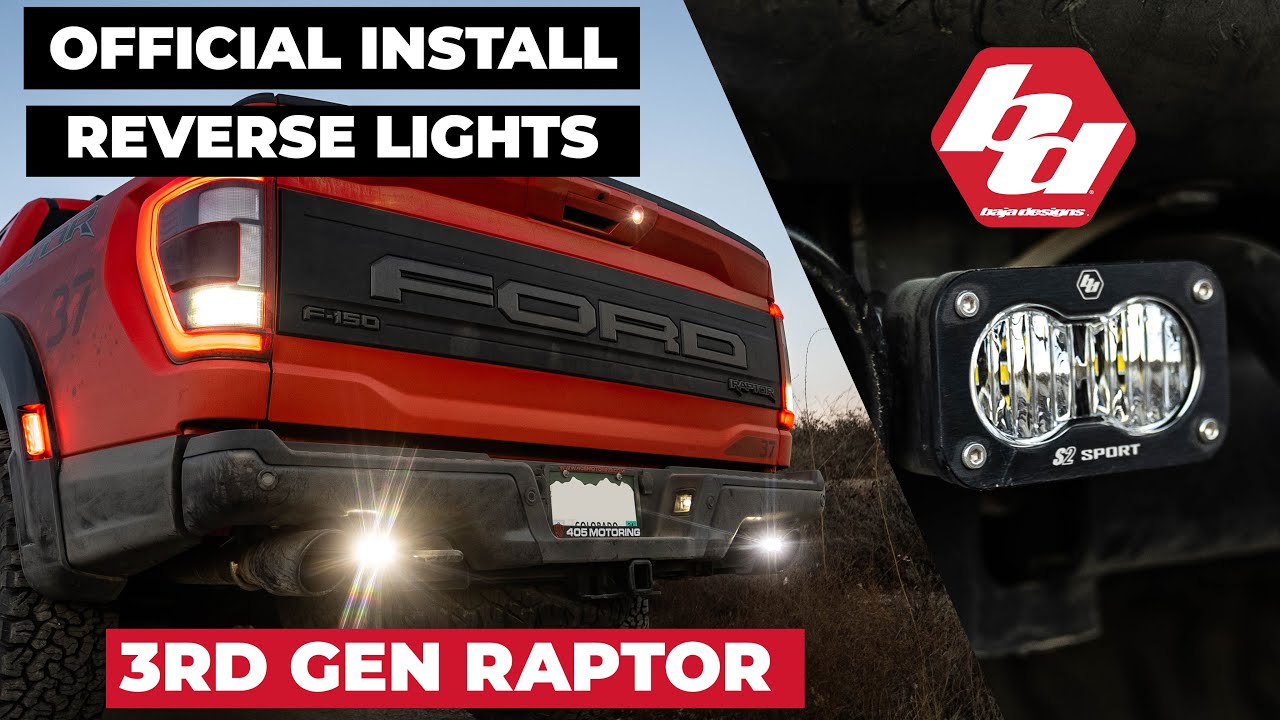 Ford S2 Sport Dual Reverse Light Kit - Ford 2017-23 F-150 - Baja ...