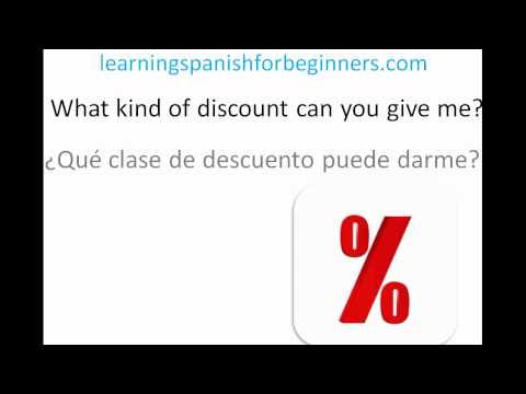 Spanish Vocabulary At the Supermarket - Learn Spanish for Beginners - 4