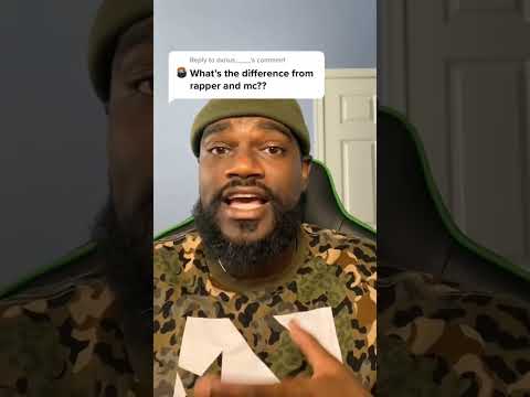 What’s the difference between a RAPPER and MC?