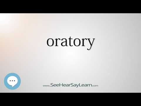 oratory - Smart & Obscure English Words Defined 👁️🔊🗣🧠✅