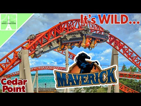 Is This The WILDEST Roller Coaster at Cedar Point? | Maverick Review