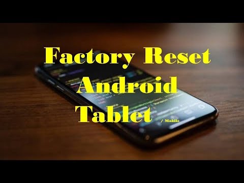 How to Android Tablet Hard Reset without any Software? | Unlock Android ...
