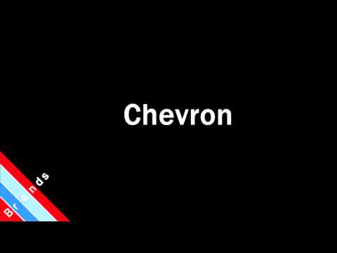 How to Pronounce Chevron