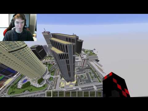 GTA 5 Los Santos in Minecraft! Minecraft Map Showcase