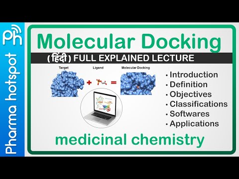 Molecular Docking in drug design | pharmacophore modelling | medicinal chemistry 6th sem 3rd year