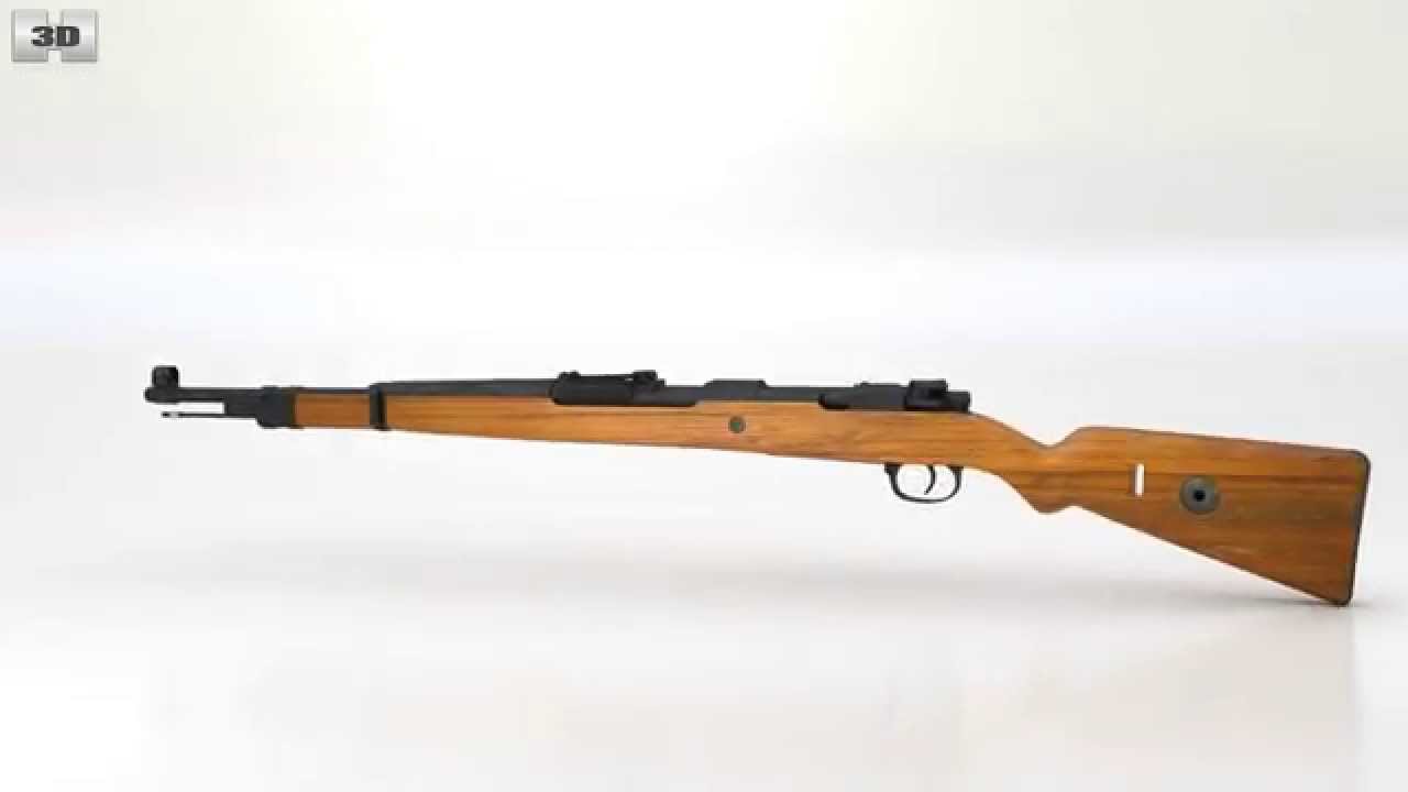 Karabiner 98k 3D model by 3DModels.org