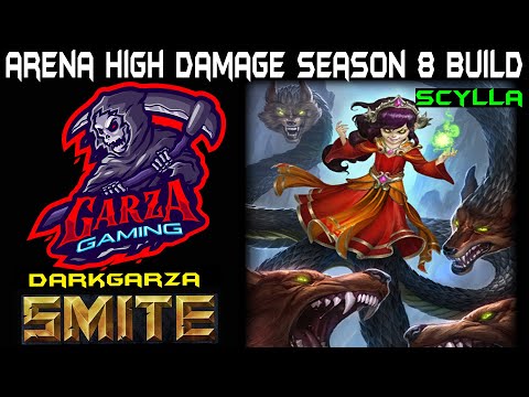 Smite Arena Scylla High Damage Build | Beginner Friendly GOD Smite Arena Season 8 Scylla Build